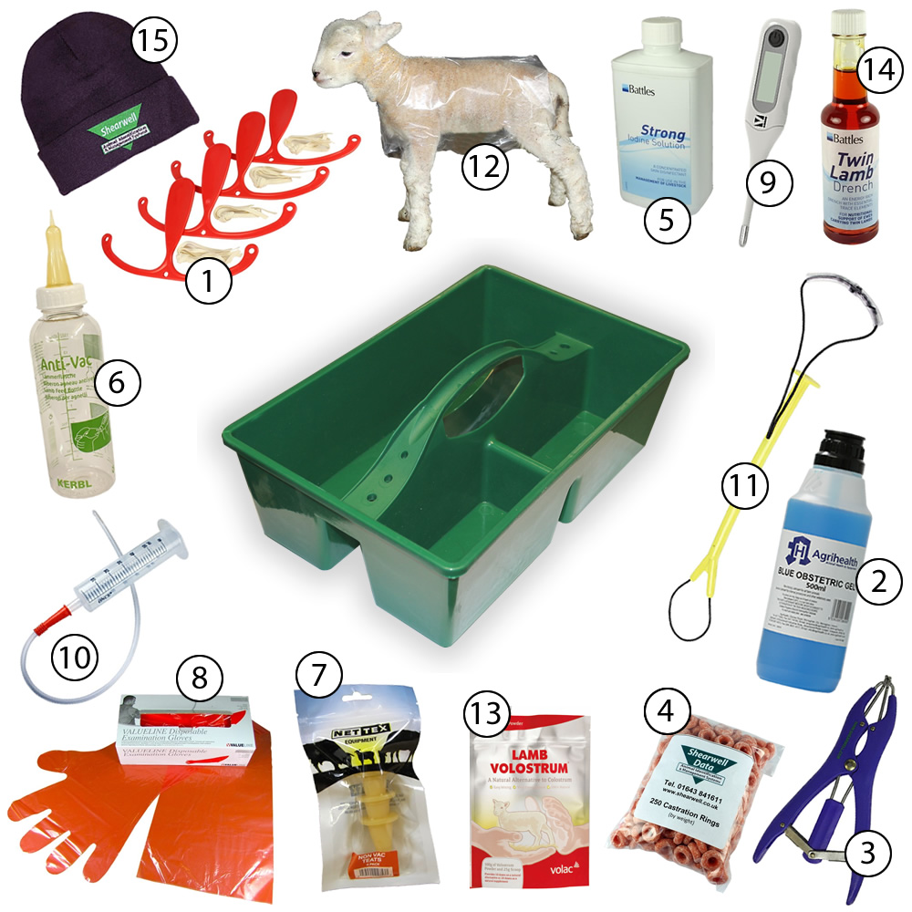 Lambing Essentials Kit :: Shearwell.co.uk
